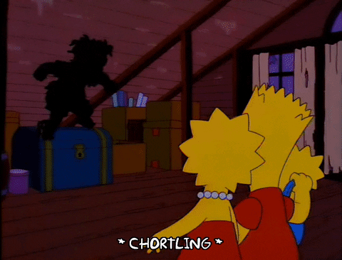 Scared Bart Simpson GIF - Find & Share on GIPHY