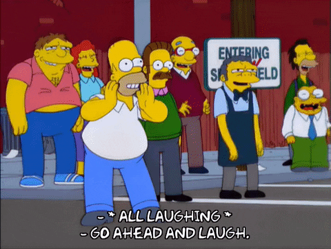 Homer Simpson Edna Krabapple GIF - Find & Share on GIPHY