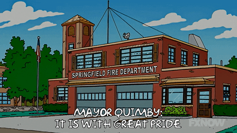 Episode 19 Springfield Fire Department GIF by The Simpsons - Find ...