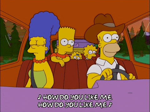 Driving Homer Simpson GIF - Find & Share on GIPHY