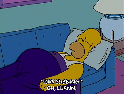 Homer Simpson Sleeping GIF - Find & Share on GIPHY