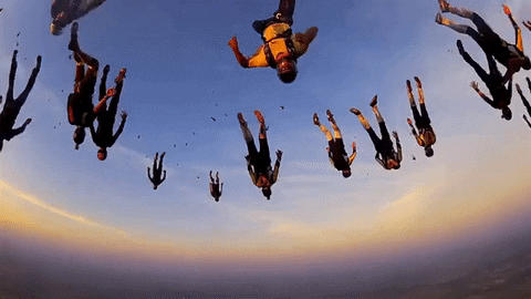 Skydive GIF - Find & Share on GIPHY
