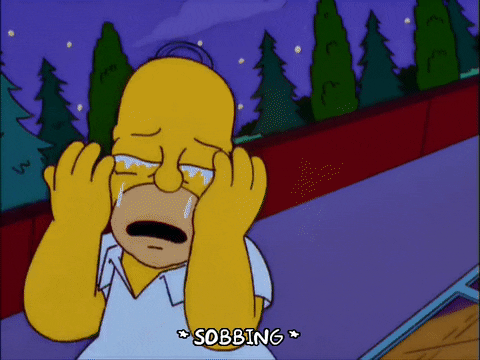 Sad Homer Simpson GIF - Find & Share on GIPHY