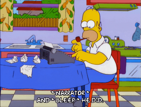 Sitting Homer Simpson GIF - Find & Share on GIPHY