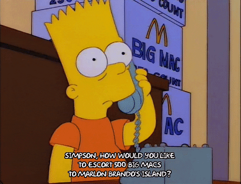 Answering Bart Simpson GIF - Find & Share on GIPHY