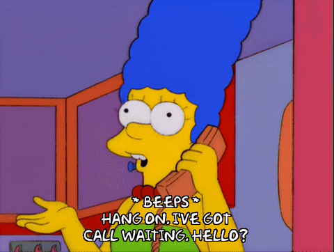 Marge Simpson Phone GIF - Find & Share on GIPHY