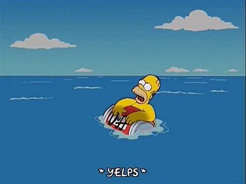 Homer Simpson Water GIF - Find & Share on GIPHY
