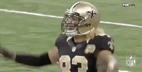 New Orleans Saints Football GIF by NFL - Find & Share on GIPHY
