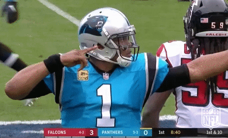 Carolina Panthers Football GIF by NFL - Find & Share on GIPHY