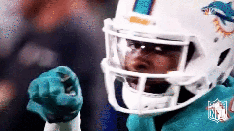 Miami Dolphins Football GIF by NFL - Find & Share on GIPHY