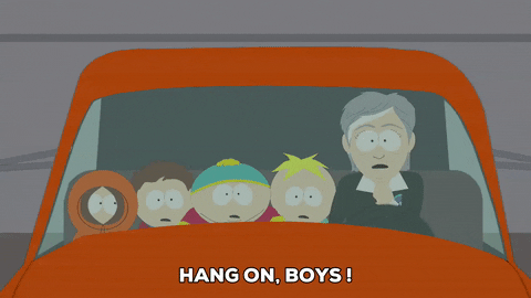 Driving Eric Cartman GIF by South Park - Find & Share on GIPHY