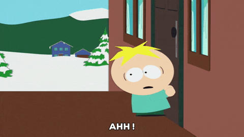 Scared Butters Stotch GIF by South Park - Find & Share on GIPHY