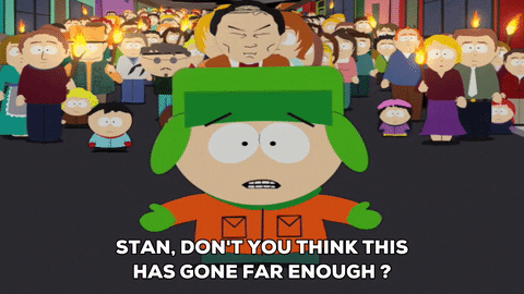 Kyle Broflovski Angry Mob GIF by South Park - Find & Share on GIPHY