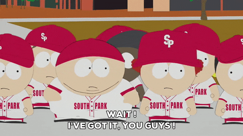Eric Cartman Baseball GIF by South Park - Find & Share on GIPHY