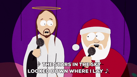Santa Claus Singing GIF by South Park - Find & Share on GIPHY