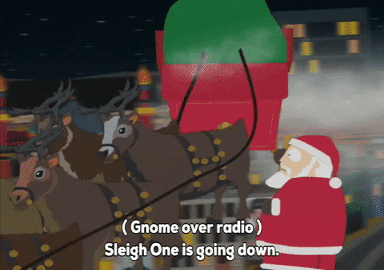 Santa Claus Crash GIF by South Park - Find & Share on GIPHY