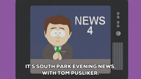 News Reporter GIF by South Park - Find & Share on GIPHY