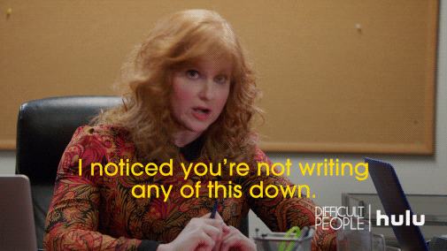 Difficult People Boss GIF by HULU - Find & Share on GIPHY