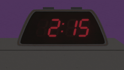 Late Night Clock GIF by South Park - Find & Share on GIPHY