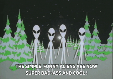 Bad Ass Aliens GIF by South Park - Find & Share on GIPHY