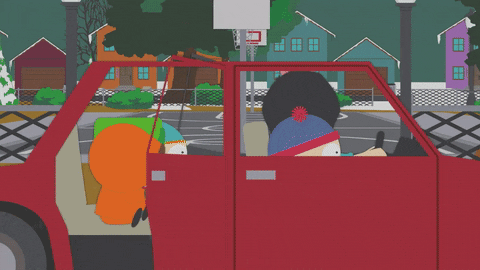 Driving Eric Cartman GIF by South Park - Find & Share on GIPHY