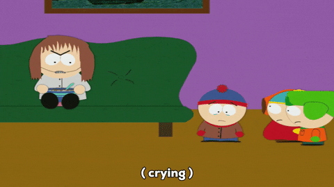Sad Eric Cartman GIF by South Park - Find & Share on GIPHY