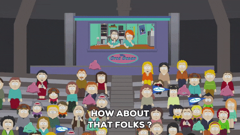 Crowd Gathering GIF by South Park - Find & Share on GIPHY