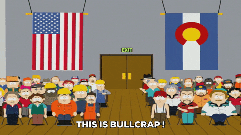 Angry Crowd GIF by South Park - Find & Share on GIPHY