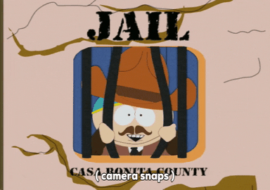 Eric Cartman Jail GIF by South Park - Find & Share on GIPHY