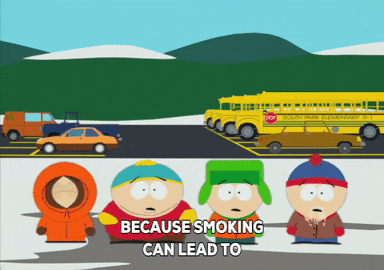 Eric Cartman Smoking GIF by South Park - Find & Share on GIPHY