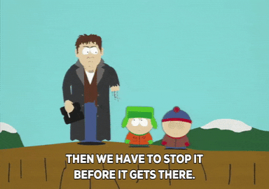 Running Away Stan Marsh GIF by South Park - Find & Share on GIPHY