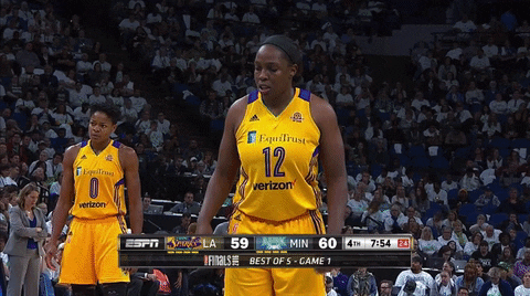 Los Angeles Sparks Basketball GIF by WNBA - Find & Share on GIPHY