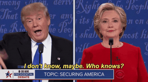Debate GIF by Election 2016 - Find & Share on GIPHY