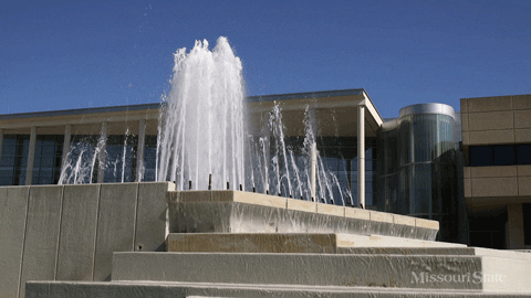 Fountain GIF by Missouri State University - Find & Share on GIPHY
