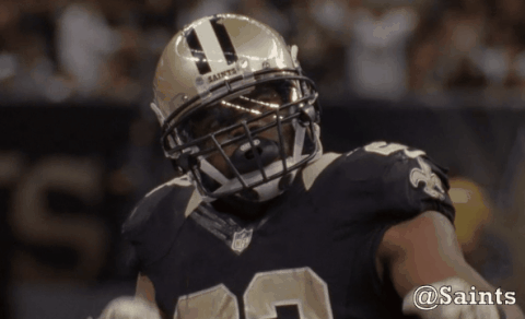 Nfl Saints Gameday GIF by New Orleans Saints - Find & Share on GIPHY