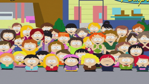 Happy Wendy Testaburger GIF by South Park - Find & Share on GIPHY