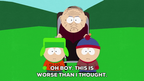 Stan Marsh Grandpa GIF by South Park - Find & Share on GIPHY