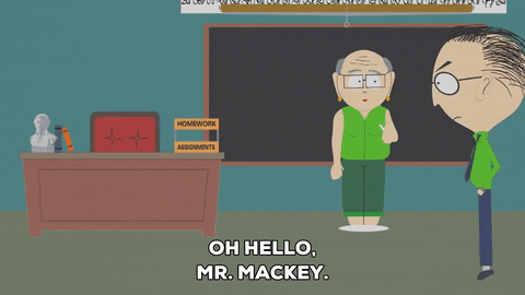 Mr. Mackey Teacher GIF by South Park - Find & Share on GIPHY