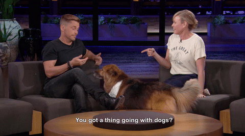 Rob Lowe Dogs GIF by Chelsea Handler - Find & Share on GIPHY