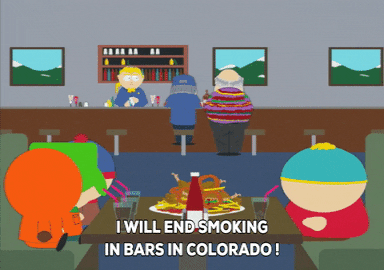 Eric Cartman Smoking GIF by South Park - Find & Share on GIPHY