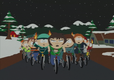 Night Bike GIF by South Park - Find & Share on GIPHY