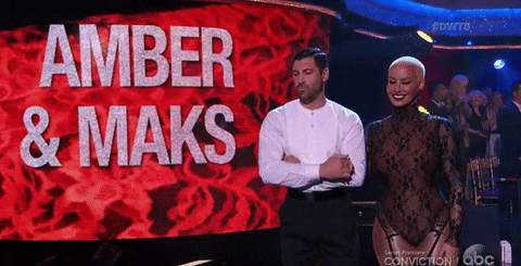 Amber Rose Abc GIF by Dancing with the Stars - Find & Share on GIPHY