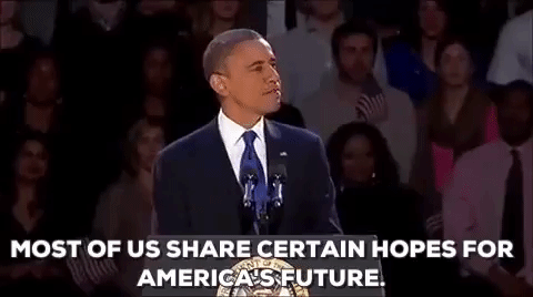 Barack Obama Most Of Use Share Certain Hopes For America'S Future GIF ...
