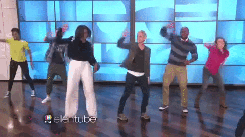 Michelle Obama Dancing GIF by Obama - Find & Share on GIPHY