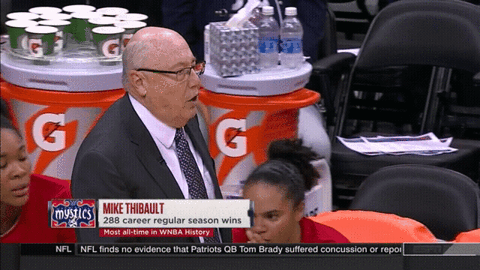 Playoffs Coach GIF by WNBA - Find & Share on GIPHY