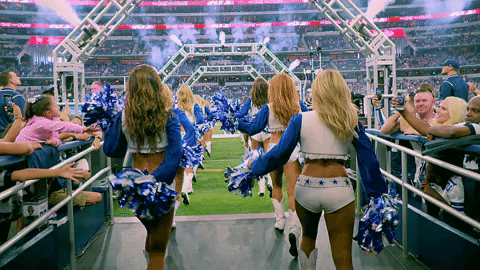 Dallas Cowboys Nfl GIF by Dallas Cowboys Cheerleaders: Making the Team ...