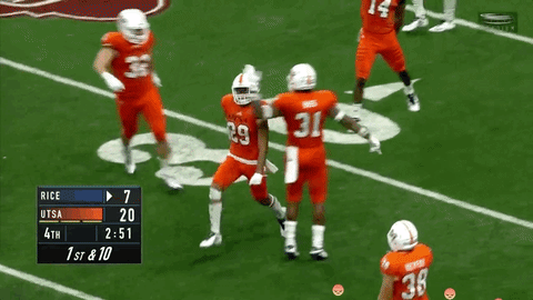 Football College GIF by UTSA Athletics - Find & Share on GIPHY