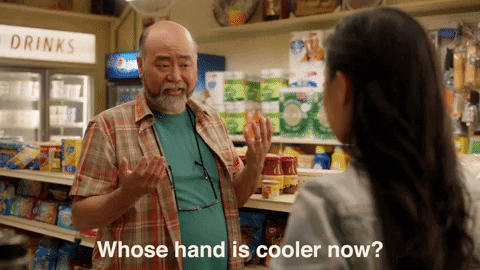Happy Date Night GIF by Kim's Convenience - Find & Share on GIPHY