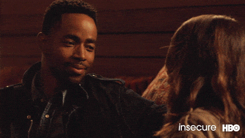 Jay Ellis Kiss GIF by Insecure on HBO - Find & Share on GIPHY