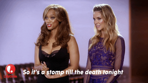 Tyra Banks Models GIF by Lifetime Telly - Find & Share on GIPHY